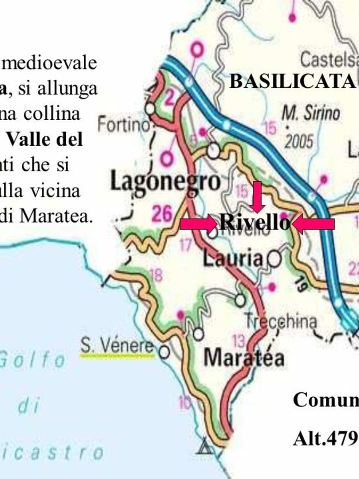 Geografia - Comune di Rivello